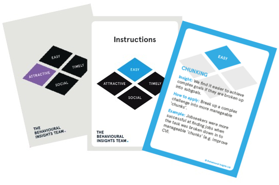 EAST™ Cards Terms and Conditions | The Behavioural Insights Team